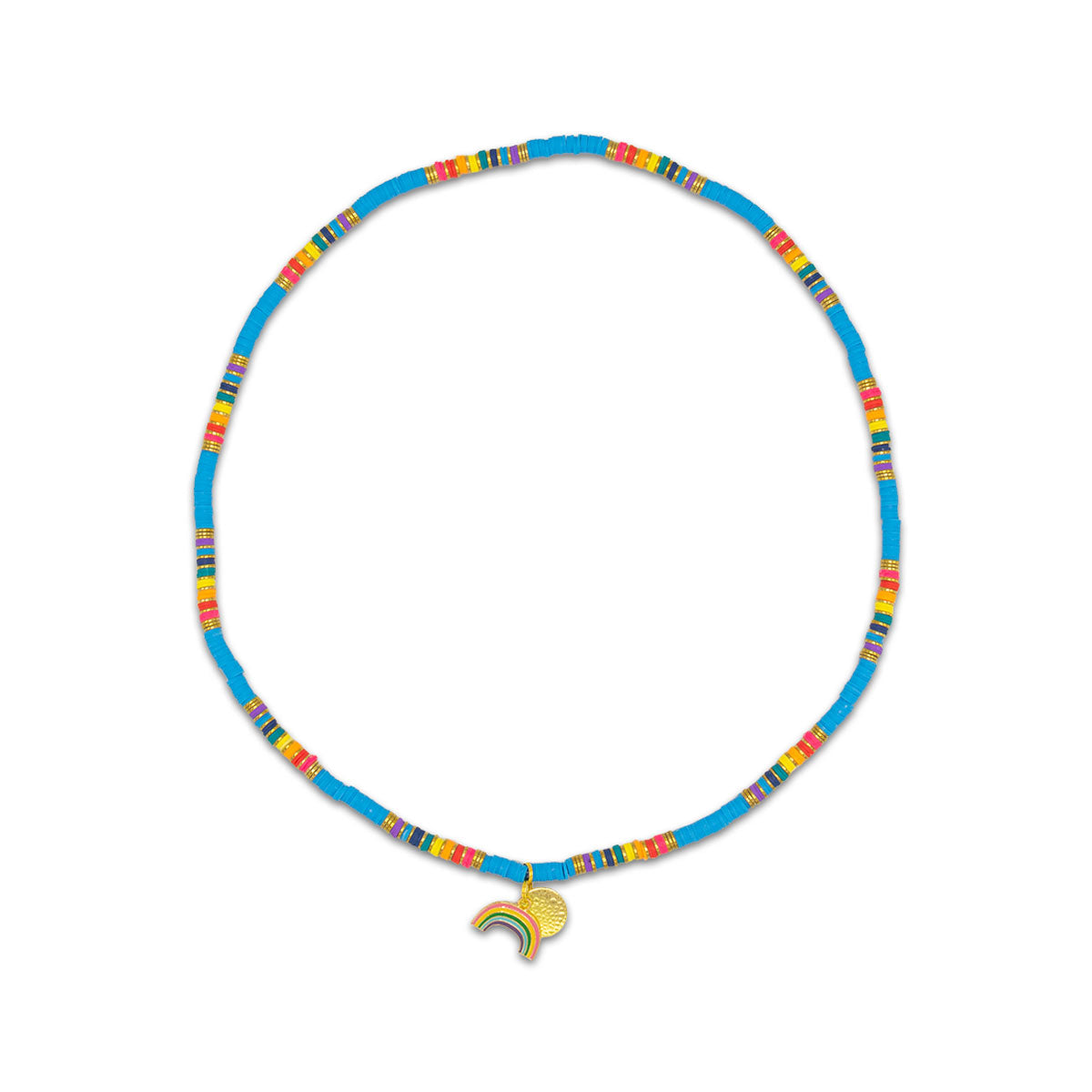 DWAM Rainbow Hundekette – Bunt, frech & voller Sommerlaune – Hund von Eden